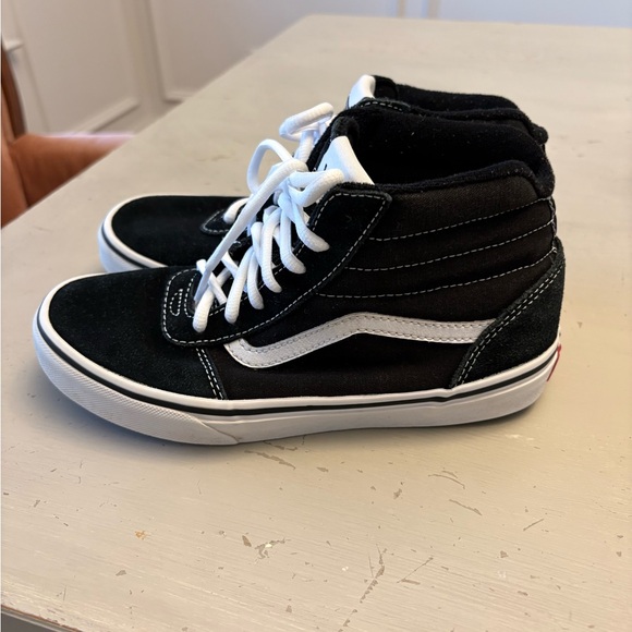 Vans | Shoes | Little Boy Black Vans Sneakers | Poshmark